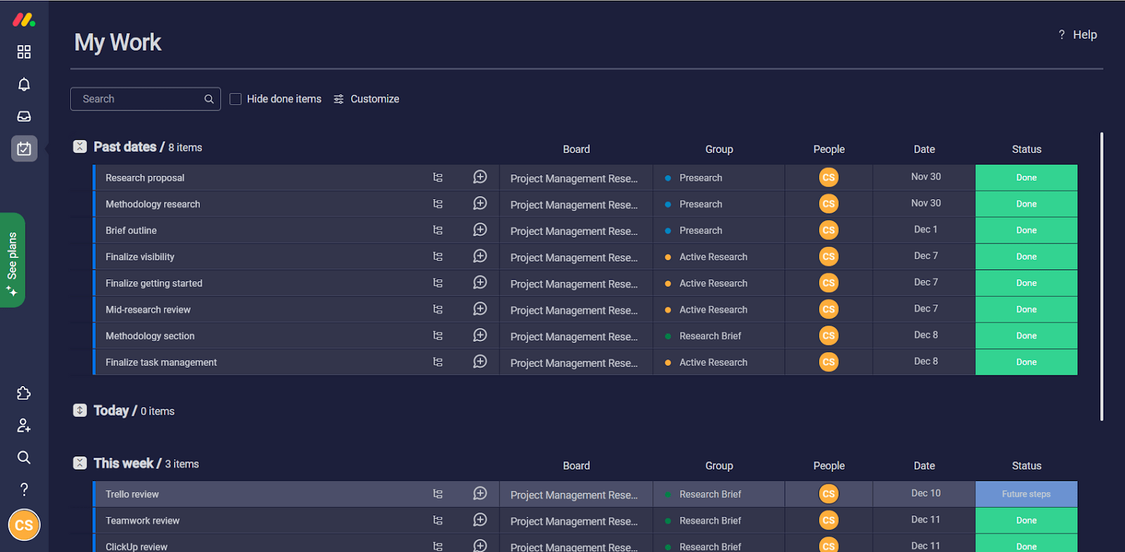 Best Project Management Software Compared by Crazy Egg