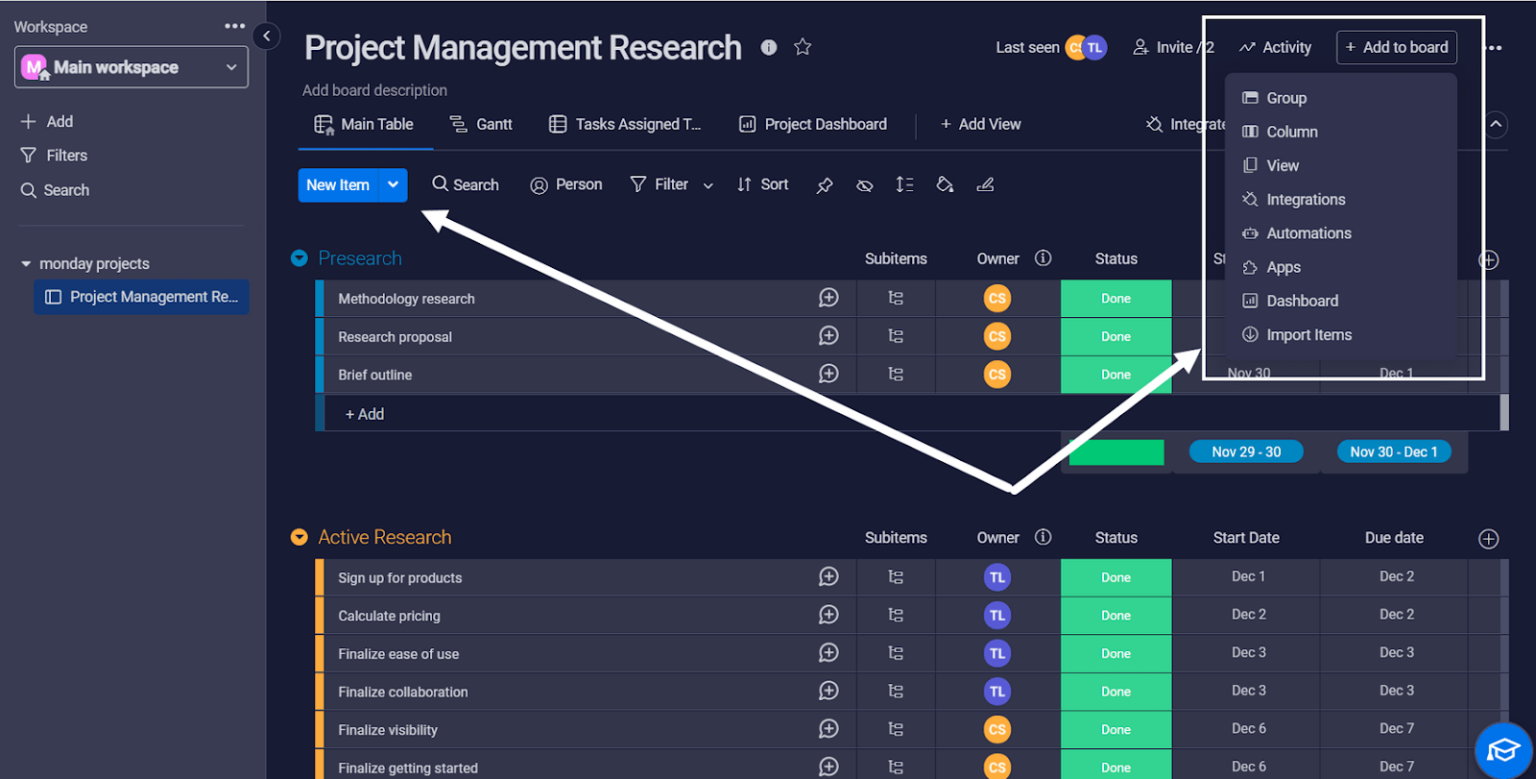 Best Project Management Software Compared by Crazy Egg